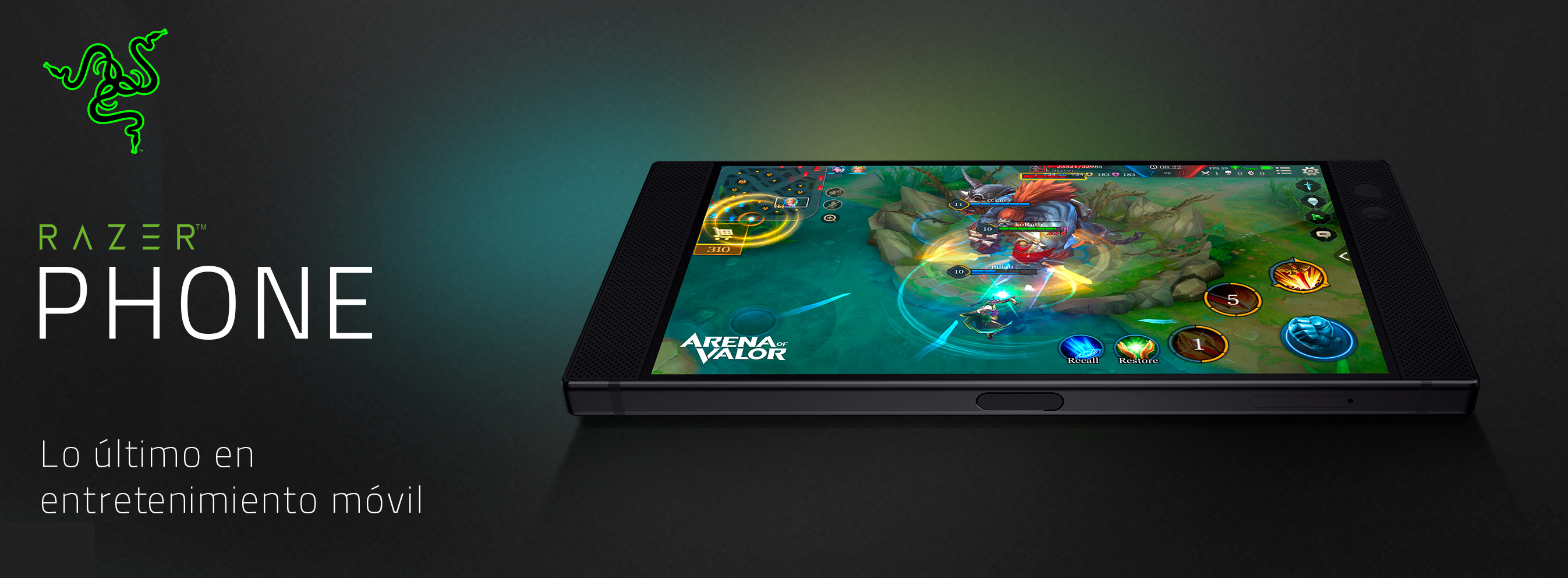 Razer Phone: diseñado para eSports en móvil - News Grupo MCR